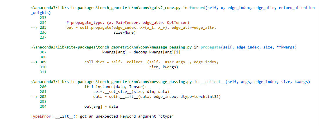 False parameters for __lift__ function in message passing · Issue #6967 · pyg-team/pytorch ...
