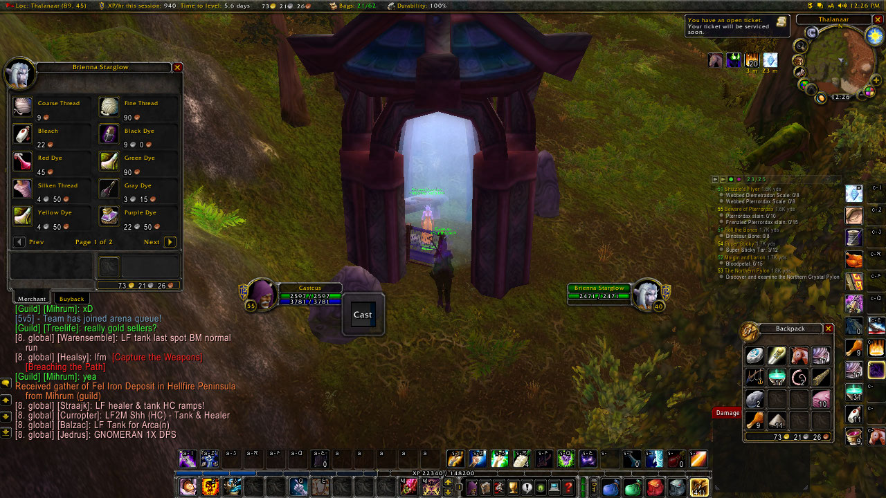 Azure Silk Cloak recipe · Issue #3902 · SunwellWoW/Sunwell-TBC ...