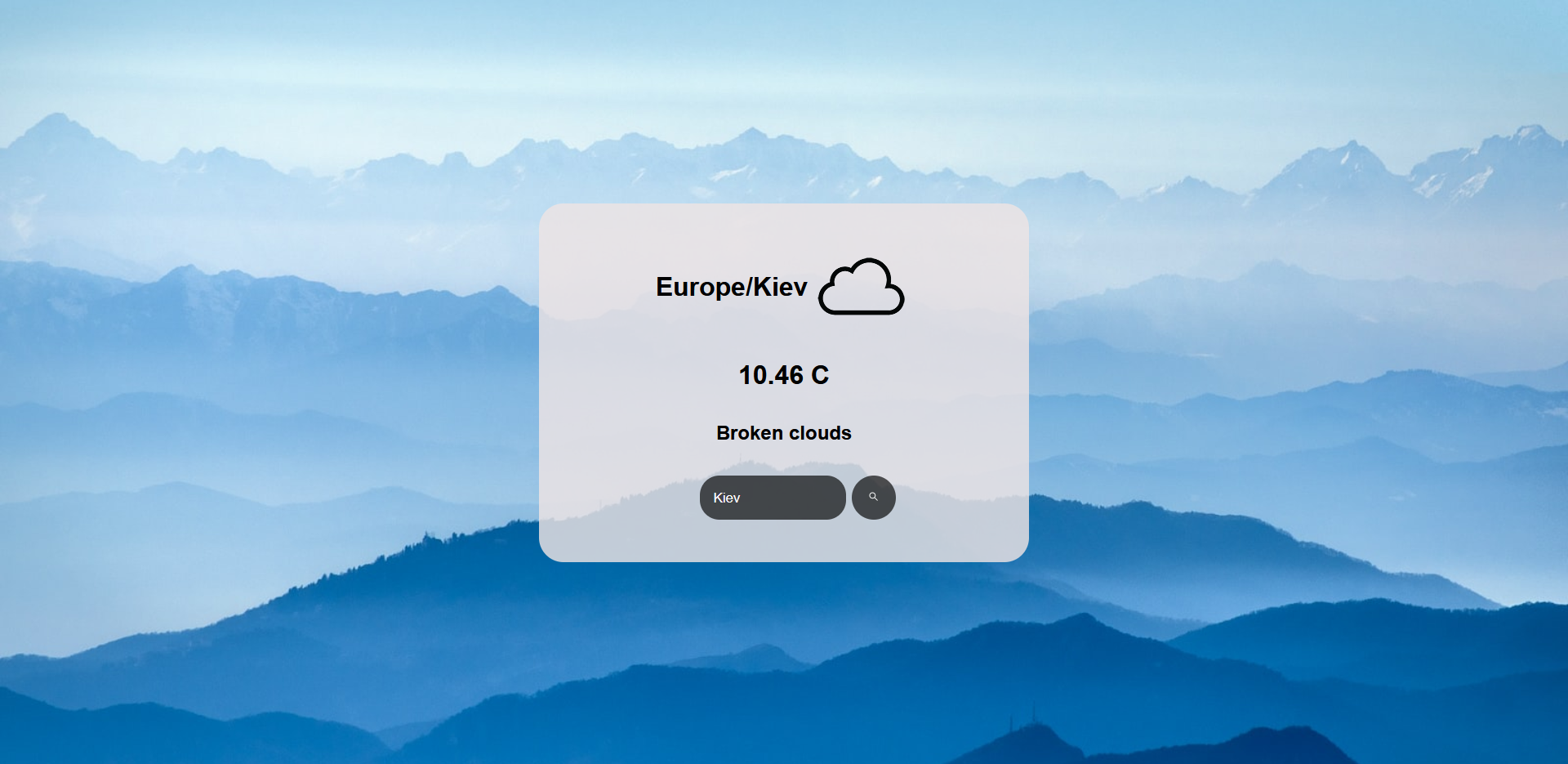 Github Sapphireenweather App This Is Simple Weather Application That Shows Current Weather 