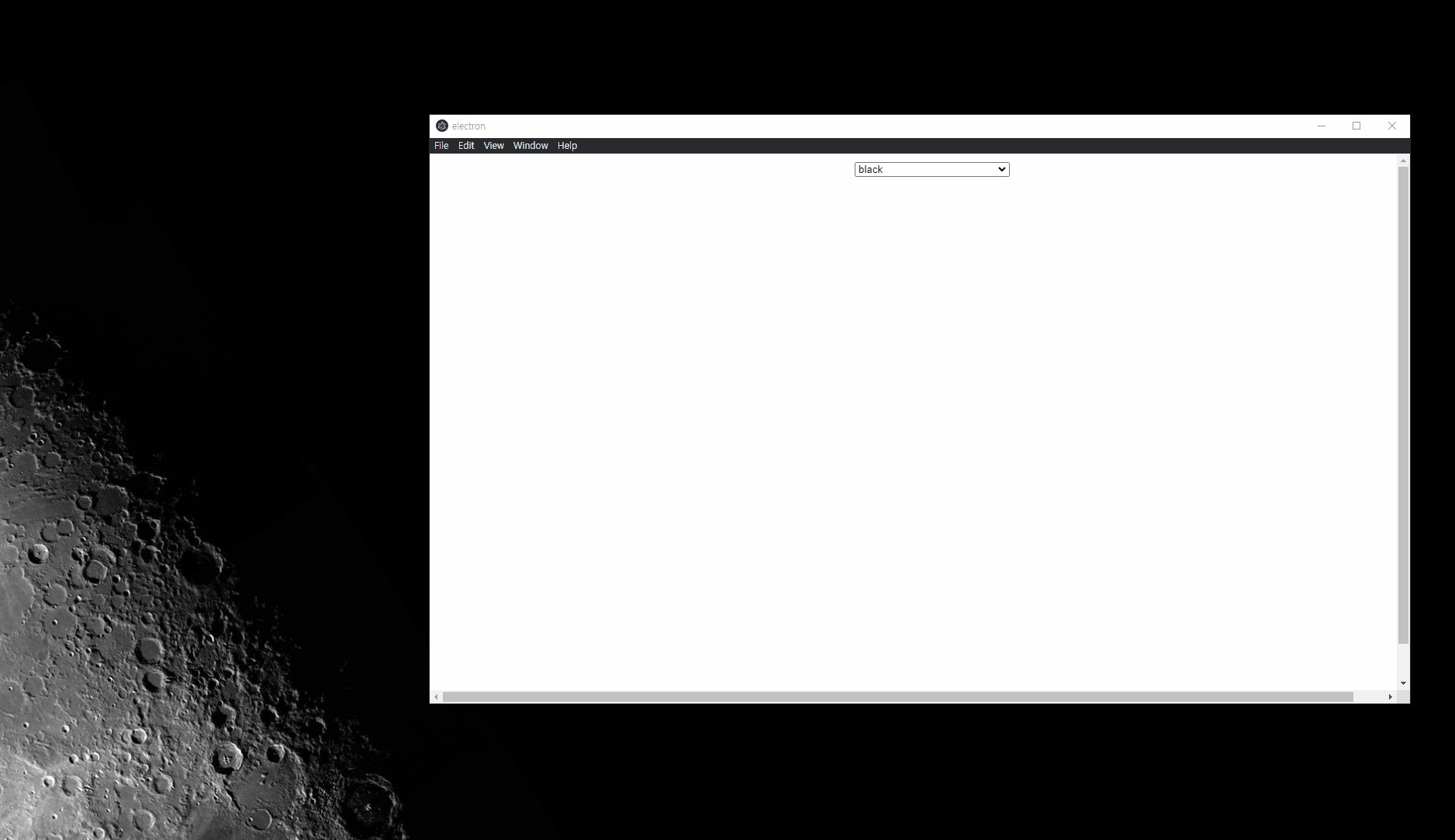 [Bug]: The dropdown menu of the select box inside the webview appears at previous location ...