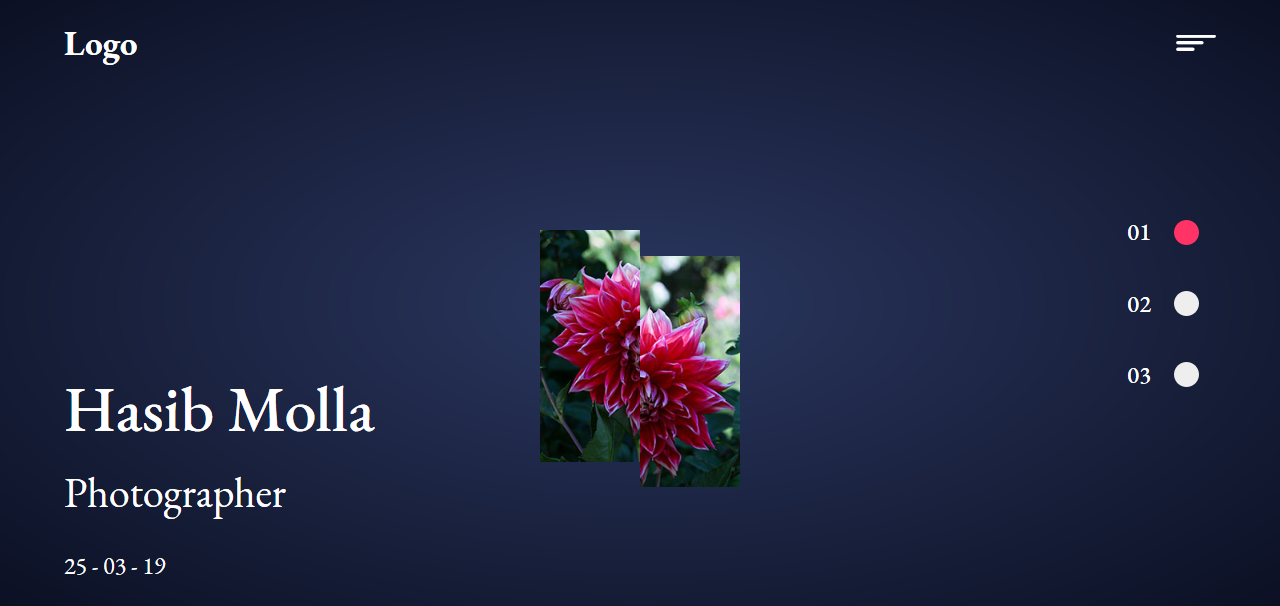 GitHub - MuttakinHasib/animated-flower-landing-page