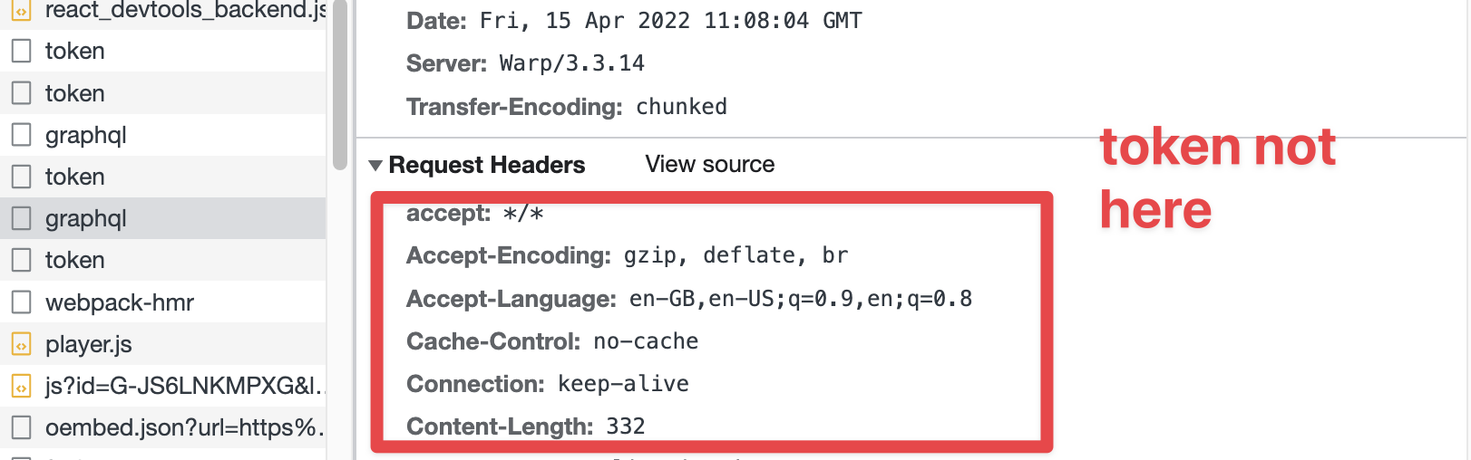 Authorization header not attached to request on server side request in Next.js · Issue #416 ...