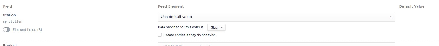 Can't assign default value to elements field · Issue #346 · craftcms/feed-me · GitHub