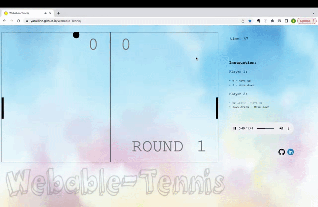 GitHub - yanxilinn/Webable-Tennis
