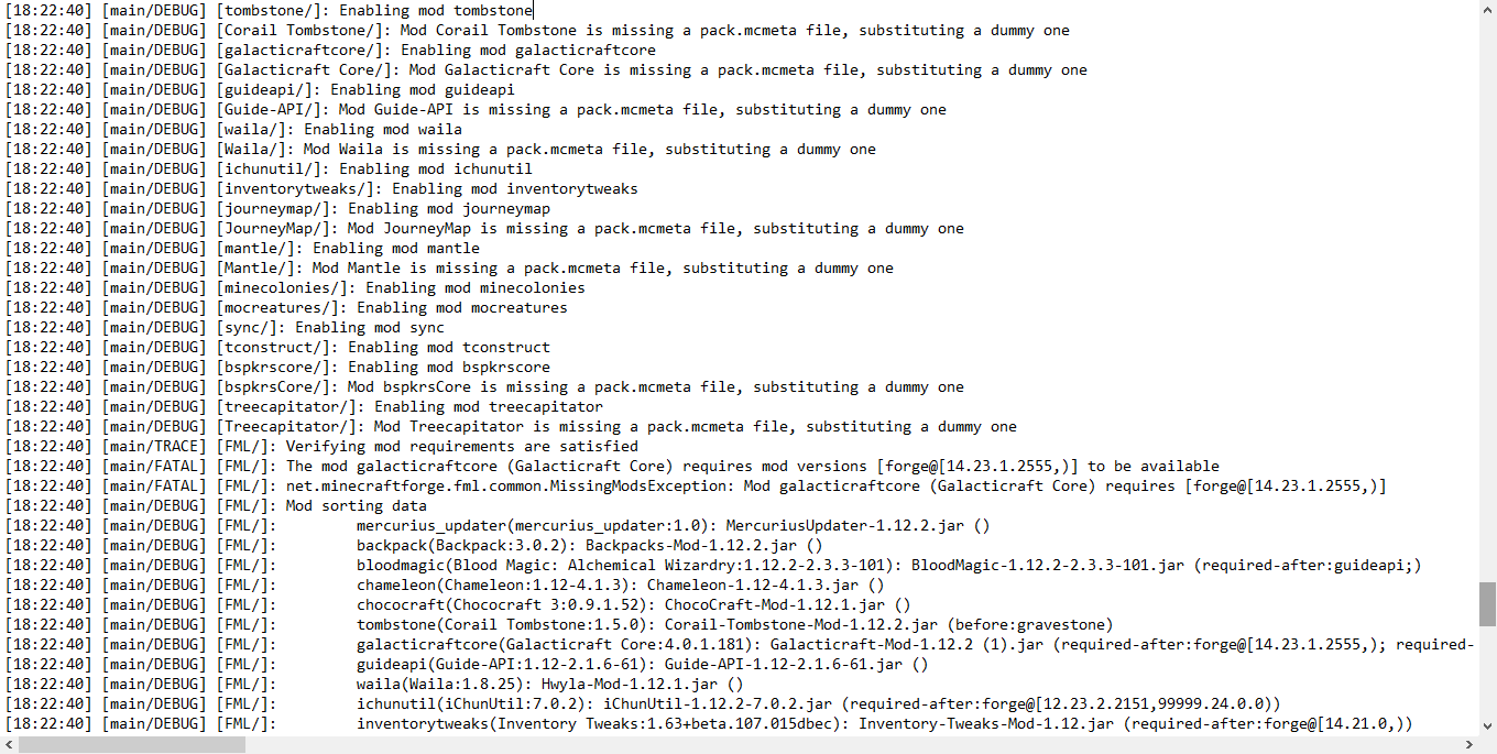[Piracy] Galacticraft core is missing mods it depends on? · Issue #3542 · micdoodle8 ...