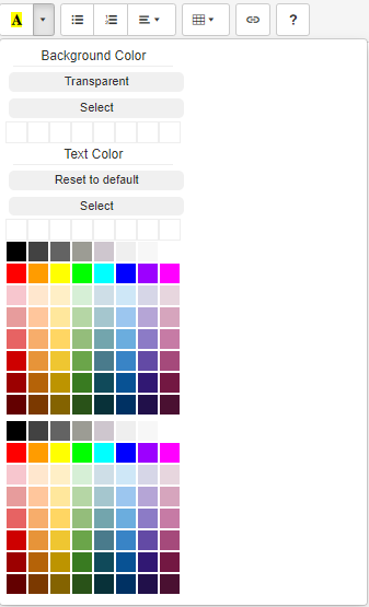 Color Palette Misaligned · Issue 4305 · Summernotesummernote · Github 