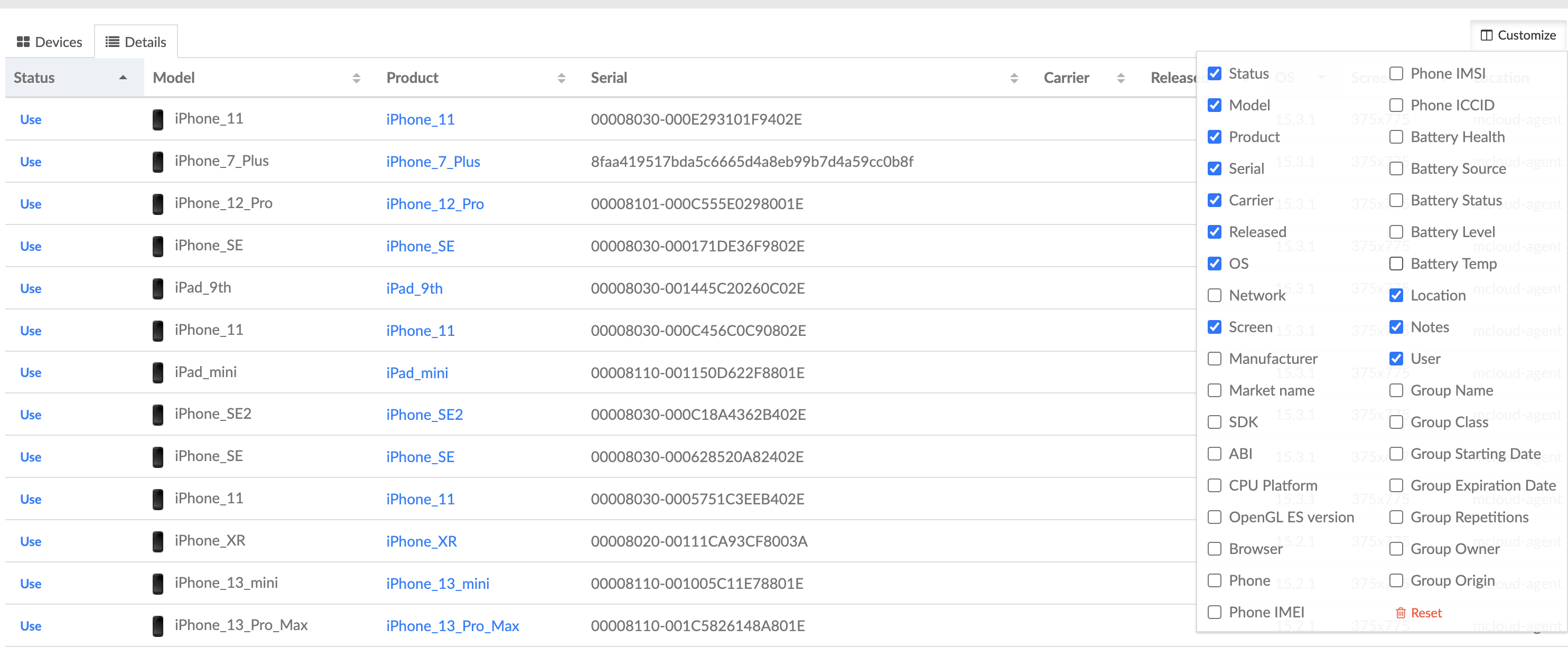 Please add filter by Platform to the Customization · Issue #441 · zebrunner/stf · GitHub