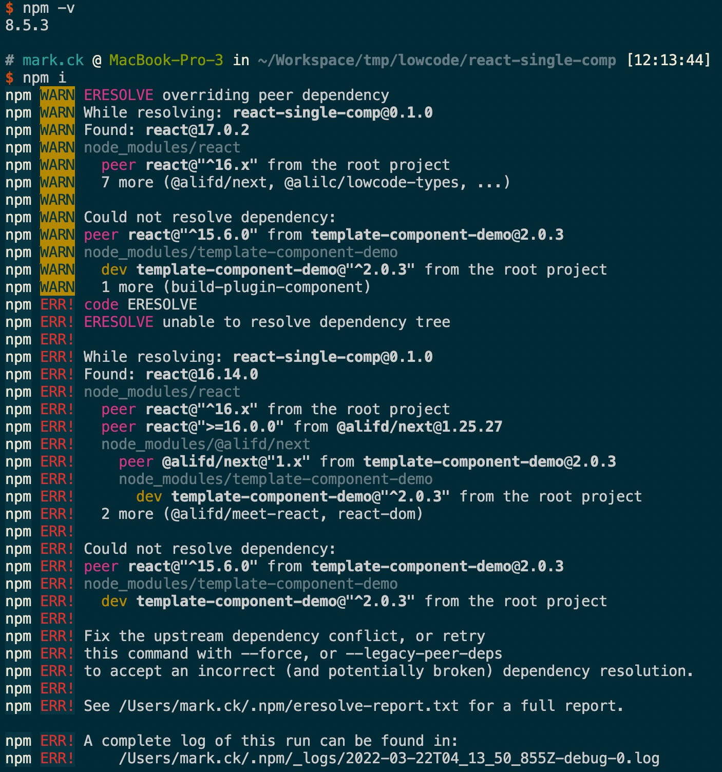 template-component-demo这个包的peerDependencies要求的react的版本希望更新一下 · Issue #273 · ice-lab/icepkg · GitHub