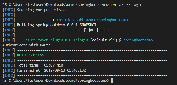 Warning has not been reported in some cases. · Issue #731 · microsoft/azure-maven-plugins · GitHub