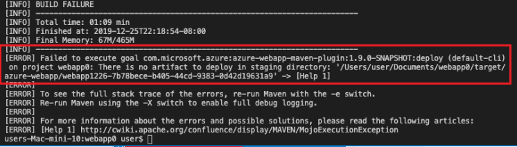 There Is No Artifact To Deploy In Staging Directory When Deploy · Issue 967 · Microsoftazure