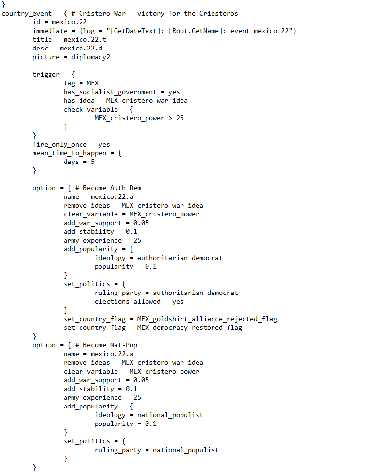 Mexico problem with intervention decision during the 2ACW · Issue #4289 ...