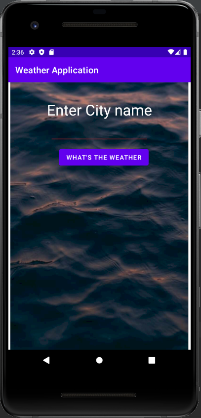 GitHub - manoj228/WeatherApplication