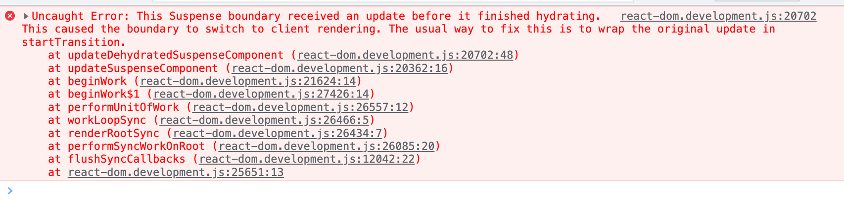 Hydration Error When Using It With Remix Streaming · Issue 2509 · Vercel Swr · Github