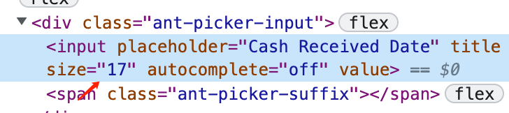 Datepicker日期选择框的api中 Size 属性描述问题 · Issue 36838 · Ant Designant Design · Github 0394
