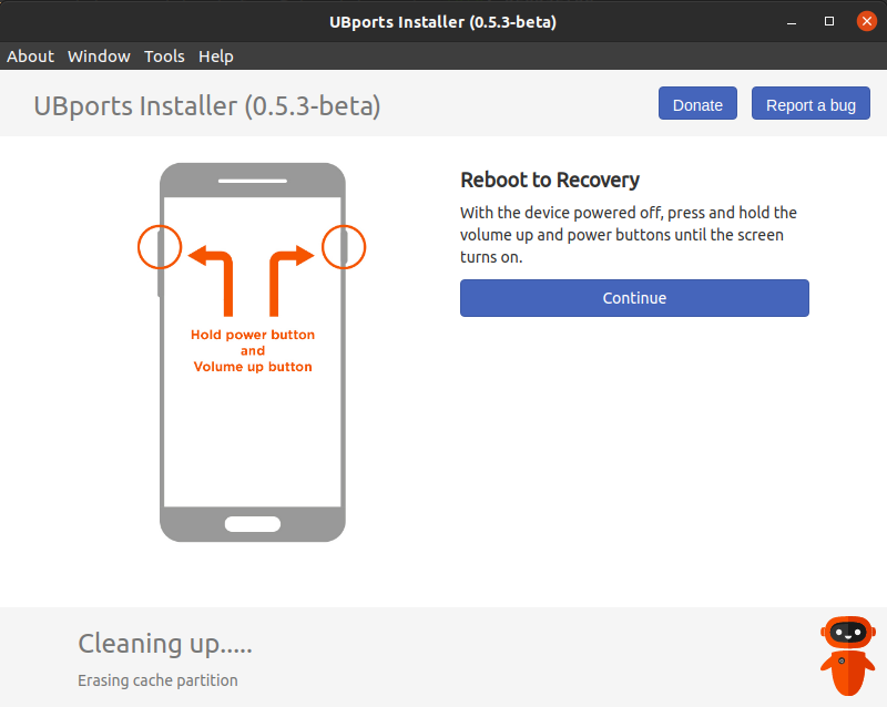 [FP2] Instructions to get into Recovery do not work as displayed ...
