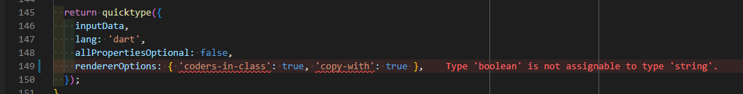 allPropertiesOptional Invalid effect · Issue #1831 · glideapps/quicktype · GitHub
