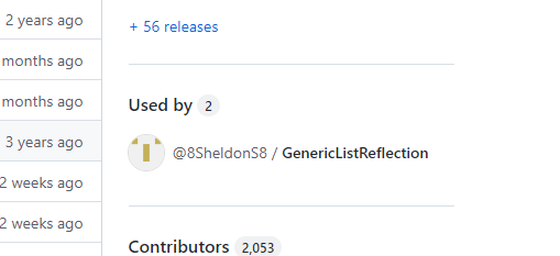 Change the default package for the "Used By" section on GitHub · Issue ...