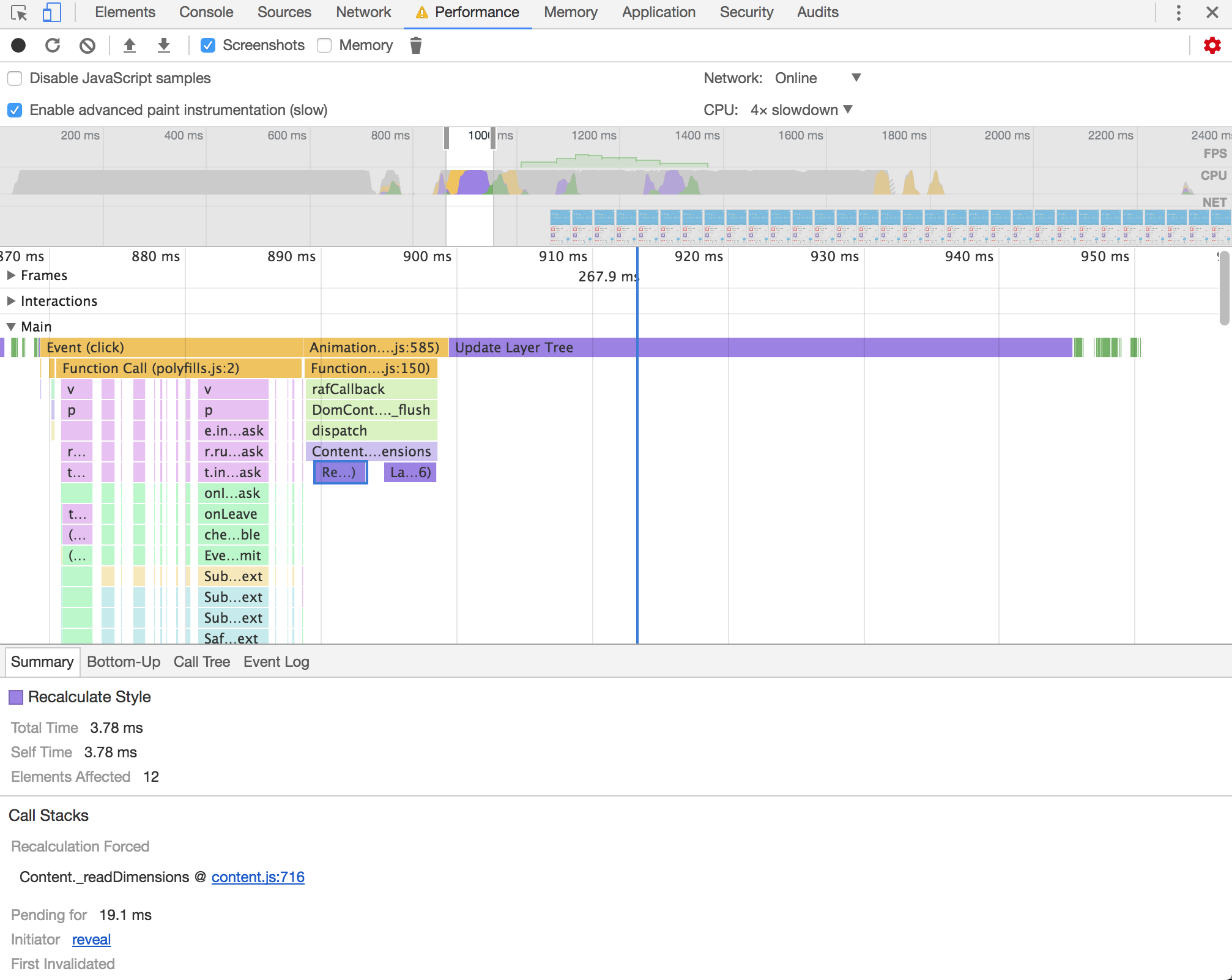 Very Long Delay 3 4 Seconds Not 300ms For Event Handler To Trigger 6485