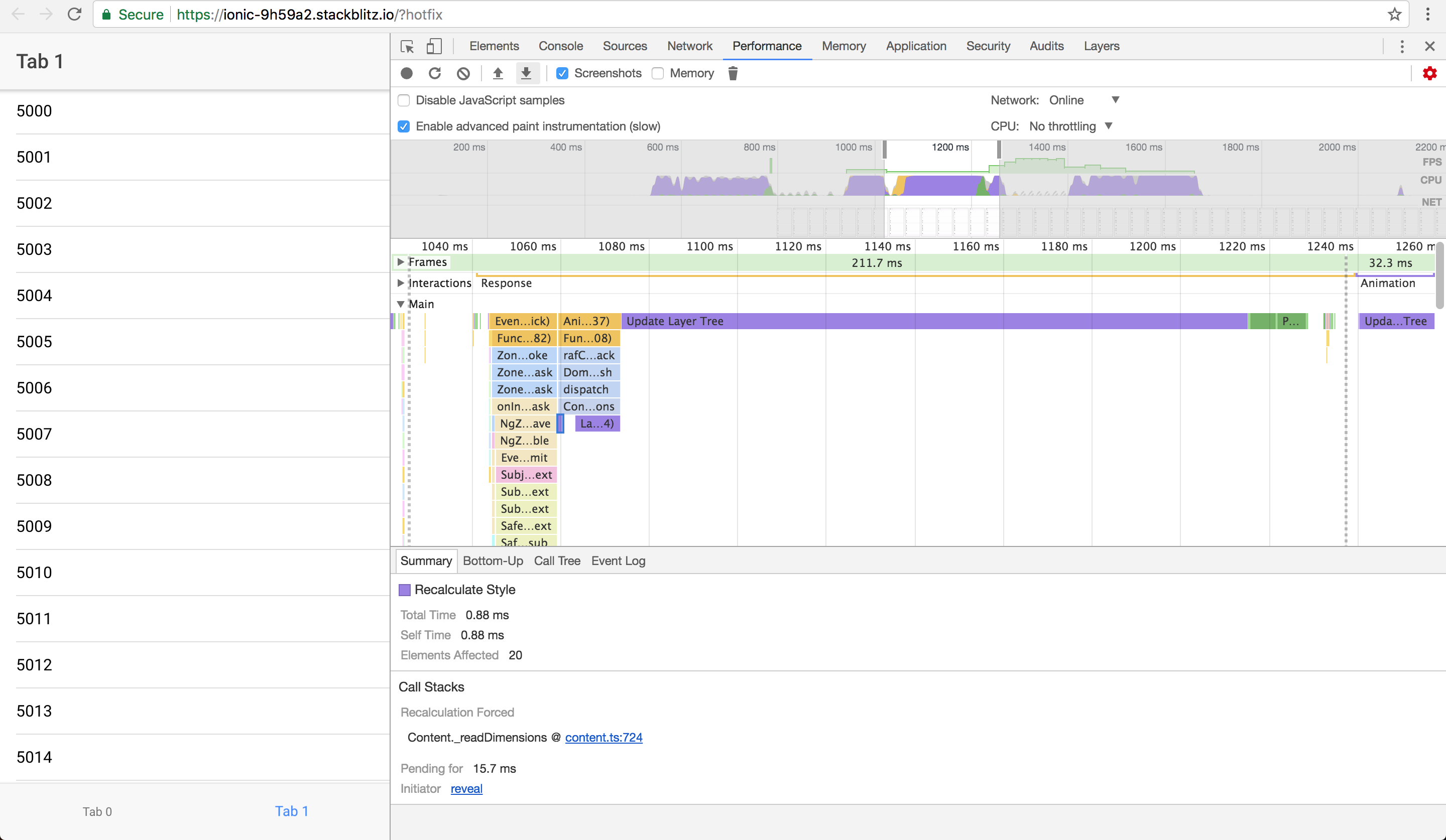 Very Long Delay (3-4 seconds NOT 300ms) for event handler to trigger after clicking button ...