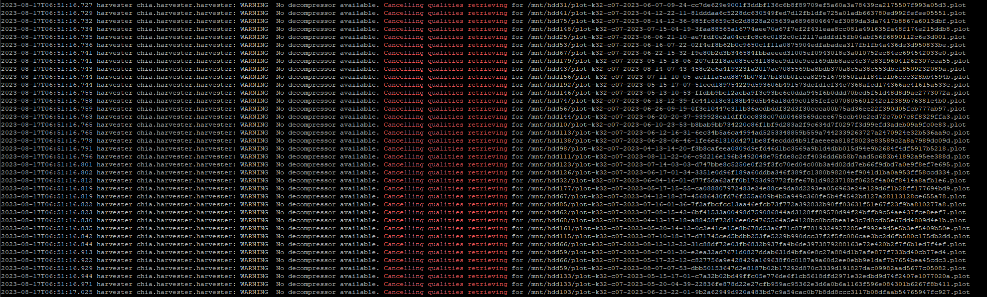 [Bug] decompressor_timeout on RC5 have no effect · Issue #16086 · Chia-Network/chia-blockchain ...
