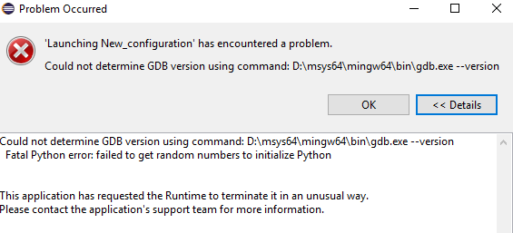 Cannot Start Debugging Because The Working Directory Is Empty · Issue 188 · Eclipse Corrosion
