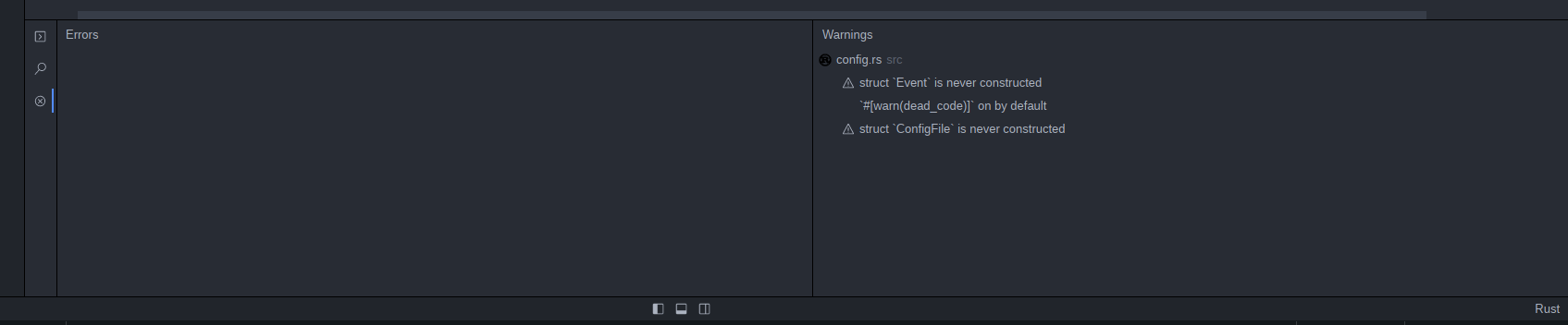 disable error lens for specific error/warning type · Issue #1448 · lapce/lapce · GitHub