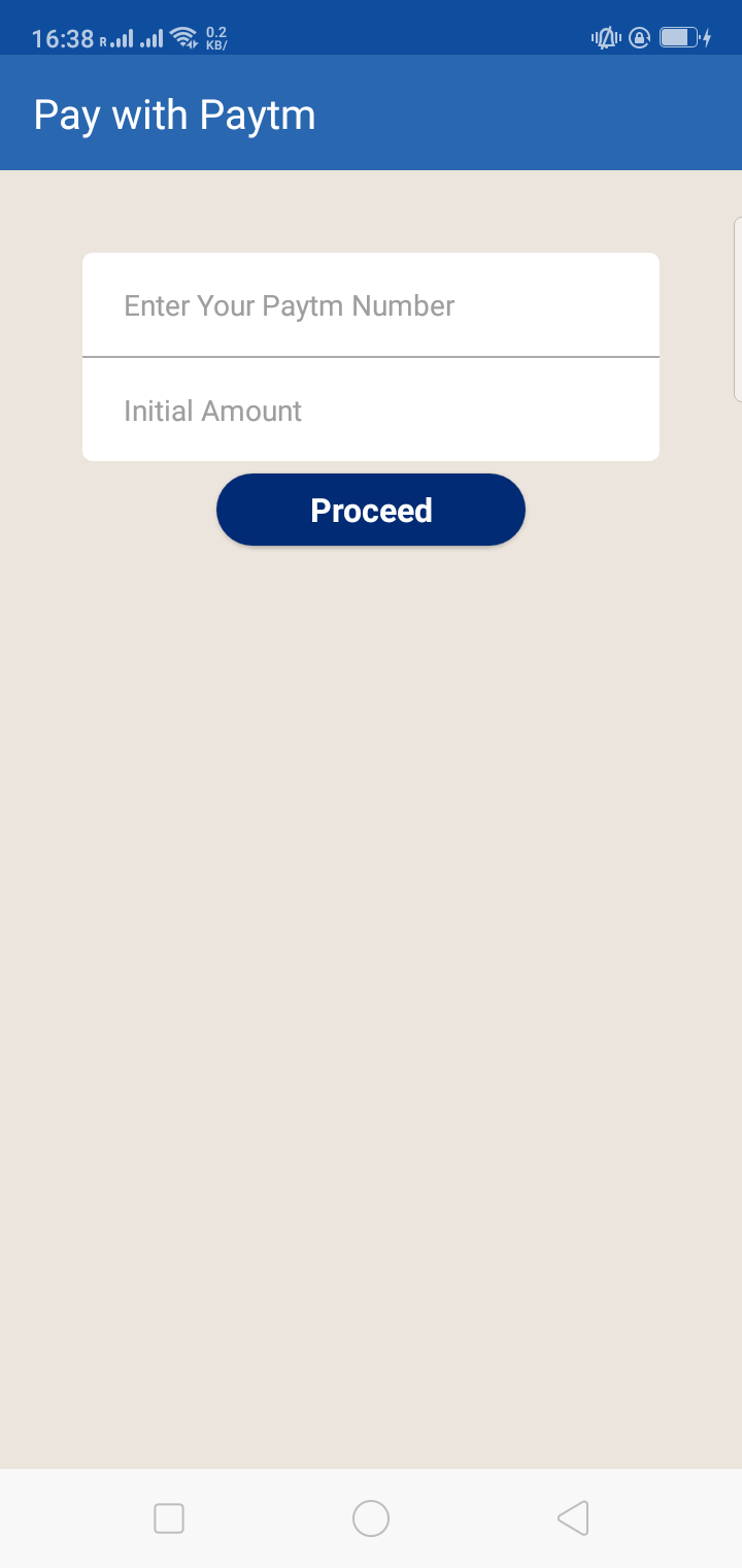 Github Developer Imranpaytm Gateway Android Paytm Payment Gateway
