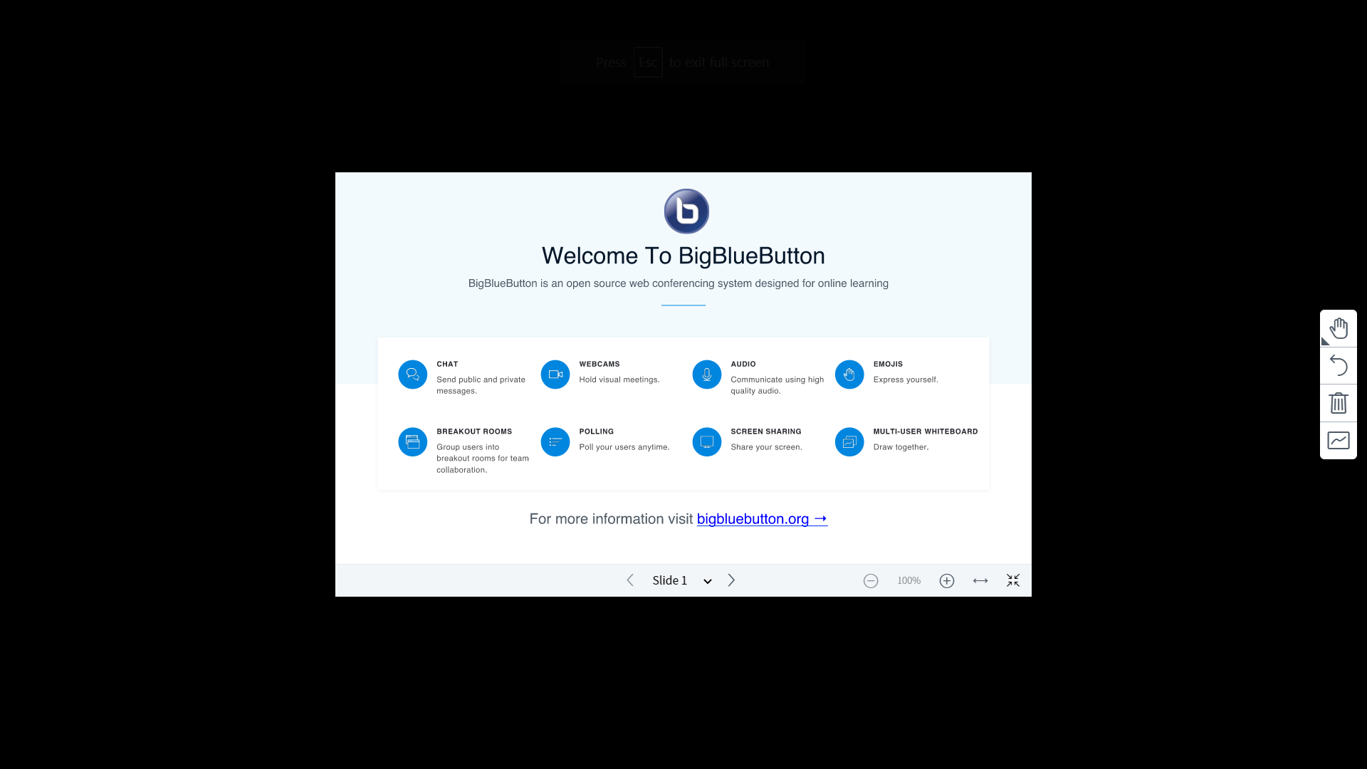 Presentation Full screen Mode causes issues - Presentation panel is not adjusted · Issue #10459 ...