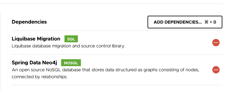 Add Neo4j plugin for Liquibase dependency when Liquibase and Spring Data Neo4j are selected ...