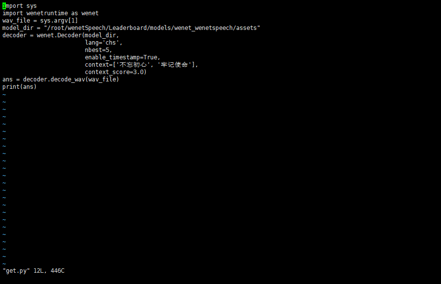 Im A Newer I Use Wenetwenetspeech Model But It Seems Lack A File