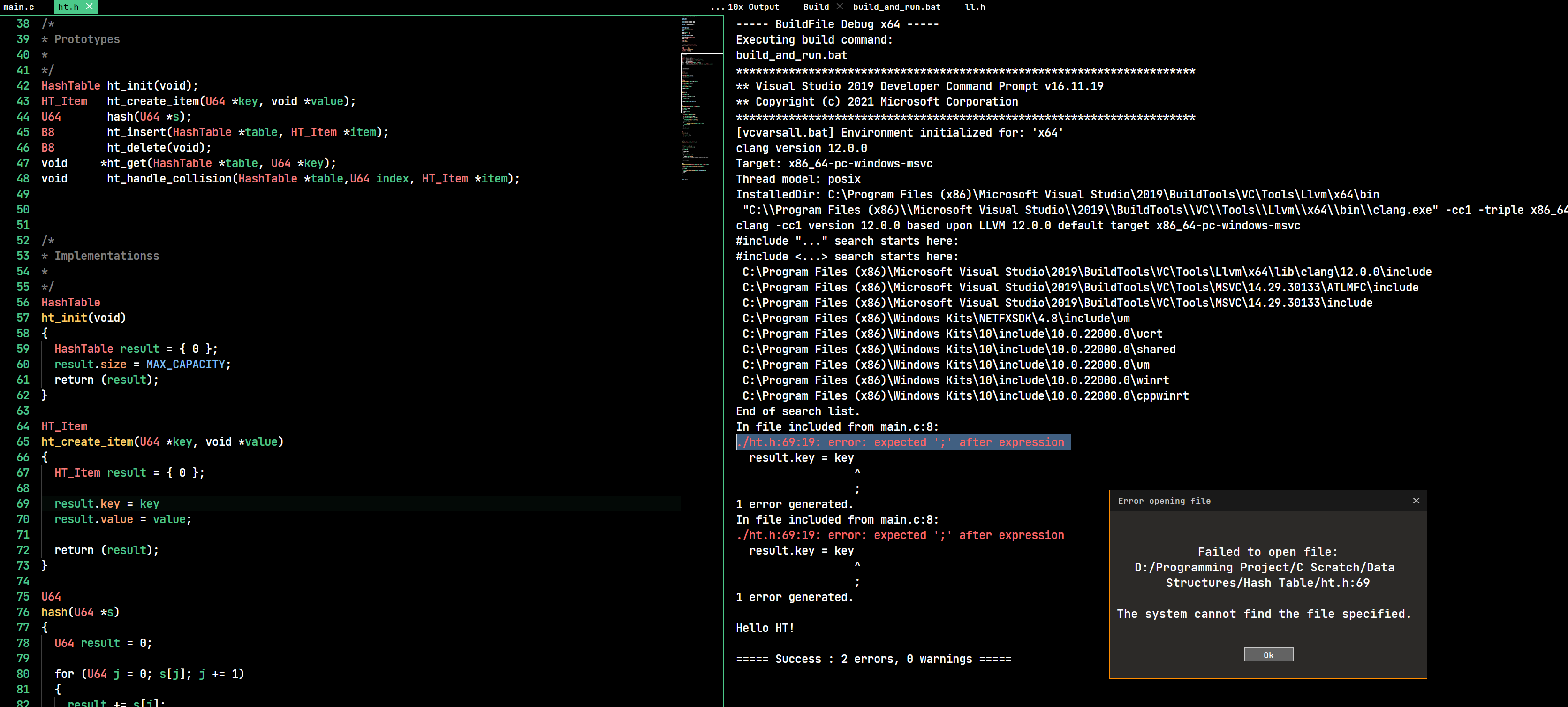 Unable To Jump To Next Error When Building With Clang · Issue 1767 · Slynch8 10x · Github