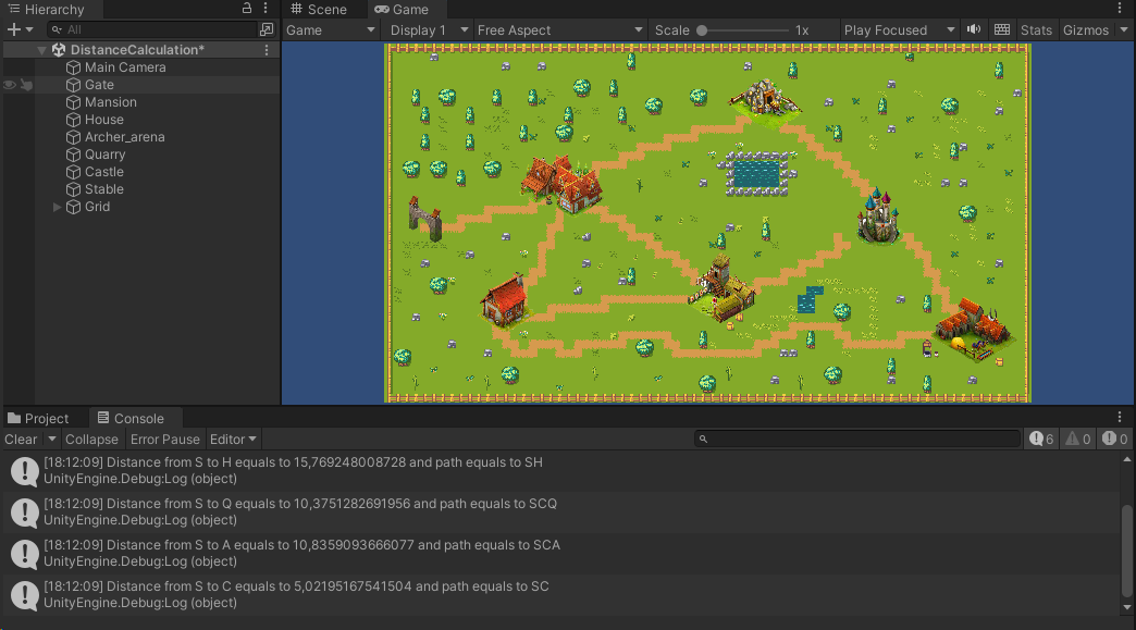 GitHub - ViX-EL/DijkstraPathsFindingUnity: Моя реализация алгоритма поиска пути в Unity.