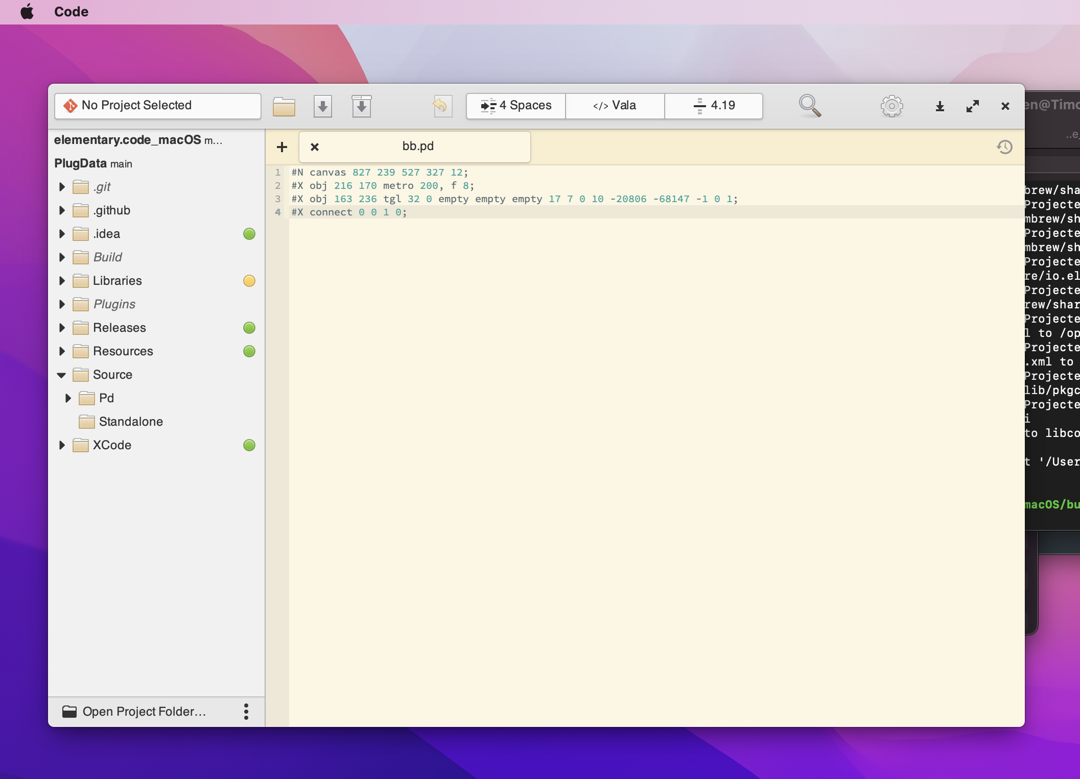 GitHub - timothyschoen/elementary.code_macOS: Code editor designed for ...