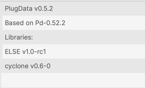 Printing versions number of all dependencies · Issue #96 · plugdata-team/plugdata · GitHub