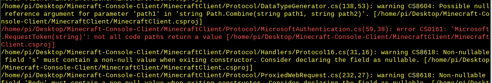 File does not contain a valid CIL image. · Issue #2106 · MCCTeam/Minecraft-Console-Client · GitHub