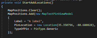 Java Lang Null Exception when adding Map Pins via Binding · Issue #12617 · dotnet/maui · GitHub