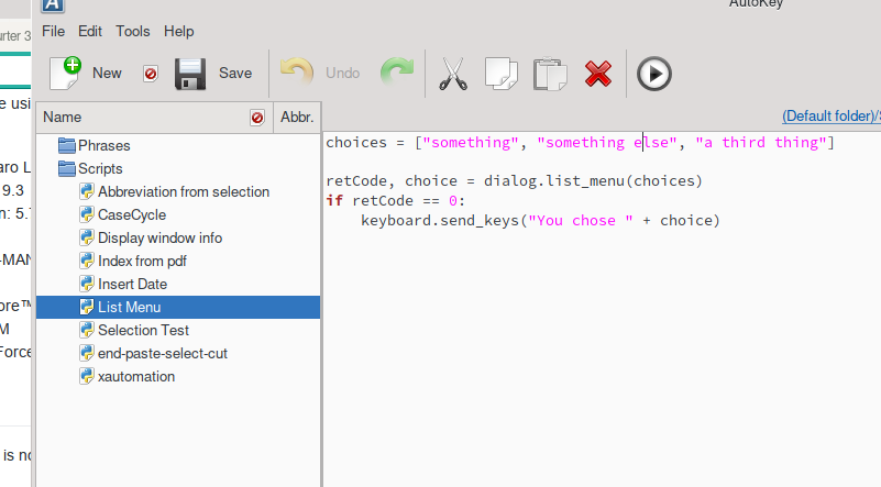 Autokey Qt Editing Panel Problems · Issue 435 · Autokey Autokey · Github