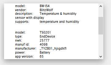 Unsupported Blitzwolf BW-IS4 Temp and humidity sensor · Issue #2852 · Koenkk/zigbee2mqtt · GitHub