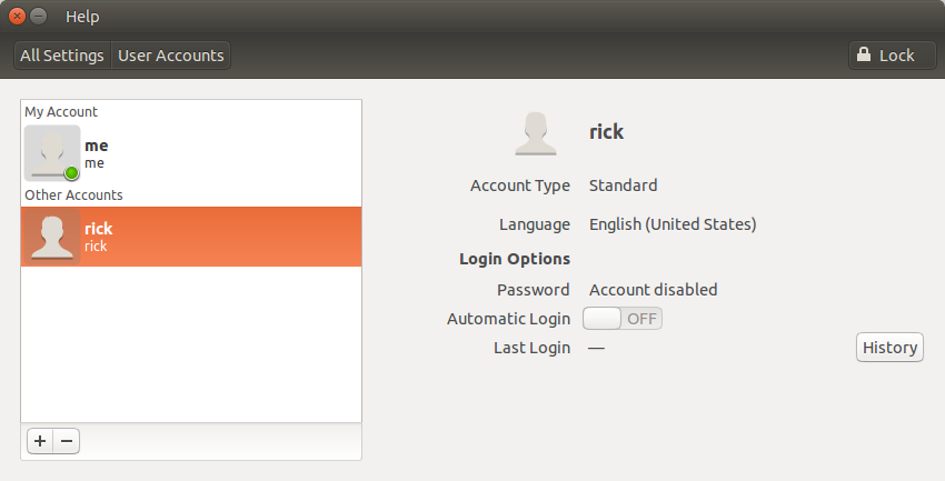 Users: Provide users with simple and powerful account settings · Issue #79 · helloSystem ...