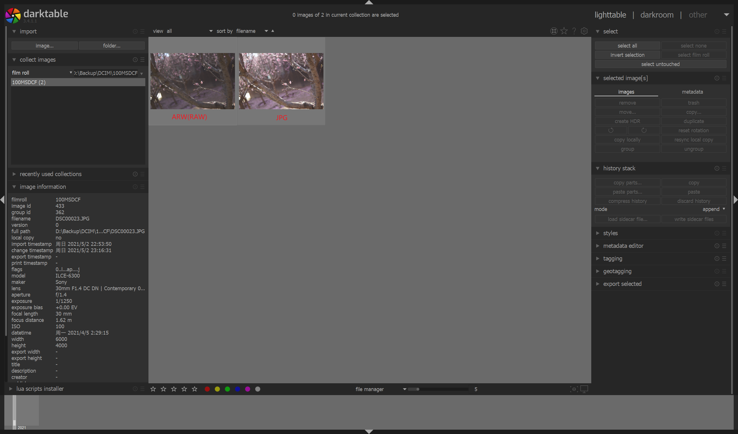 Why does the image change when I enter the darkroom from lighttable? · Issue #8846 · darktable ...