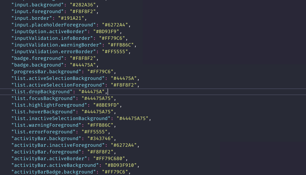 Different background colors on the editor · Issue #129 · dracula/visual-studio-code · GitHub