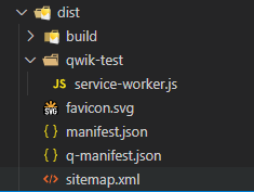 Using the static adaptor AND setting a `basePathname` in qwik city does not generate .html files ...