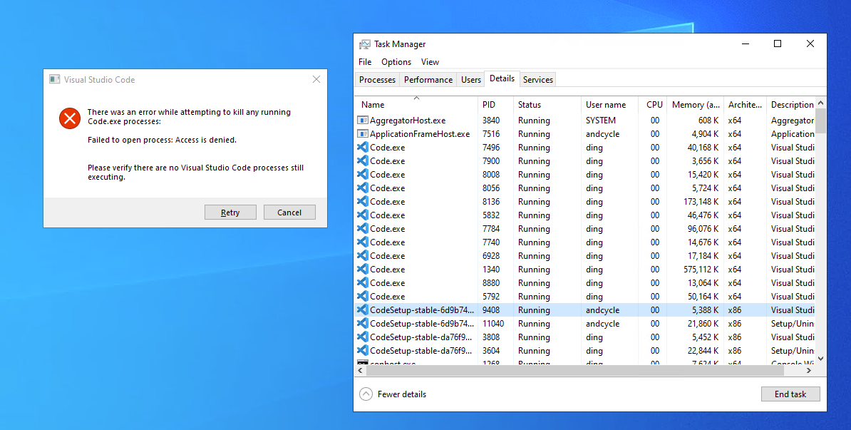 user setup unable to auto-update in multi-user environment · Issue ...