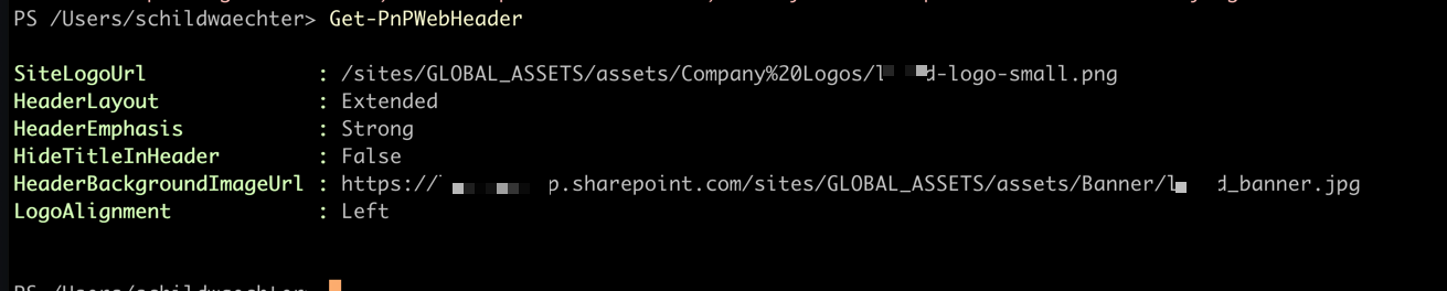 [BUG] Set-PnPWebHeader -HeaderBackgroundImageUrl Does not set the image · Issue #2671 · pnp ...