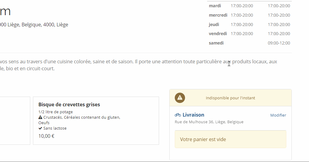 In order to increase sellings As a restaurant/coop I want to improve the displaying of ...