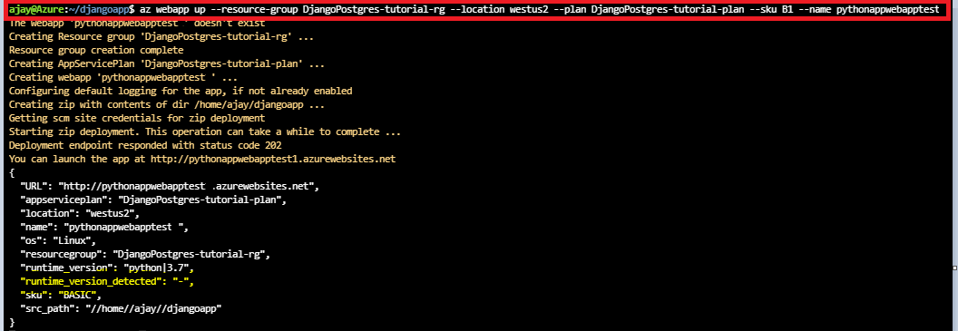 Error while creating webapp from AzCLI · Issue #76454 · MicrosoftDocs/azure-docs · GitHub