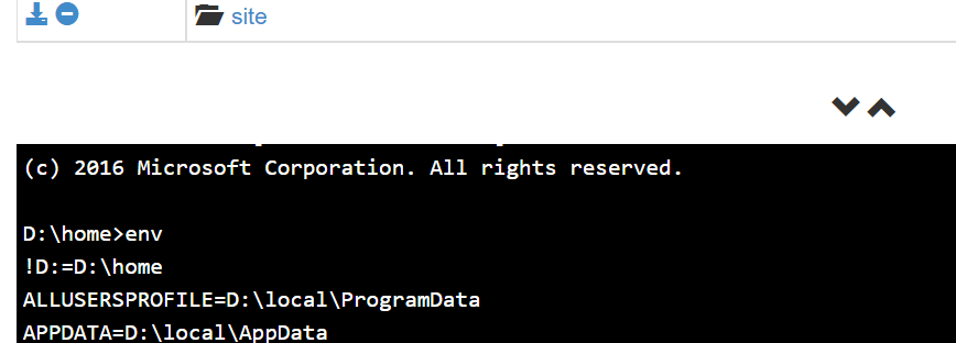 Question regarding environment variables defined in Azure App Service ...