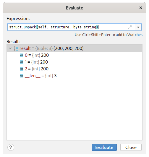 ModBus Read multiple registers (count:) only displays first register ...