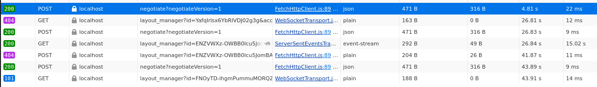 SignalR WebSocket Connectivity Issue in FireFox · Issue #48305 · dotnet/aspnetcore · GitHub