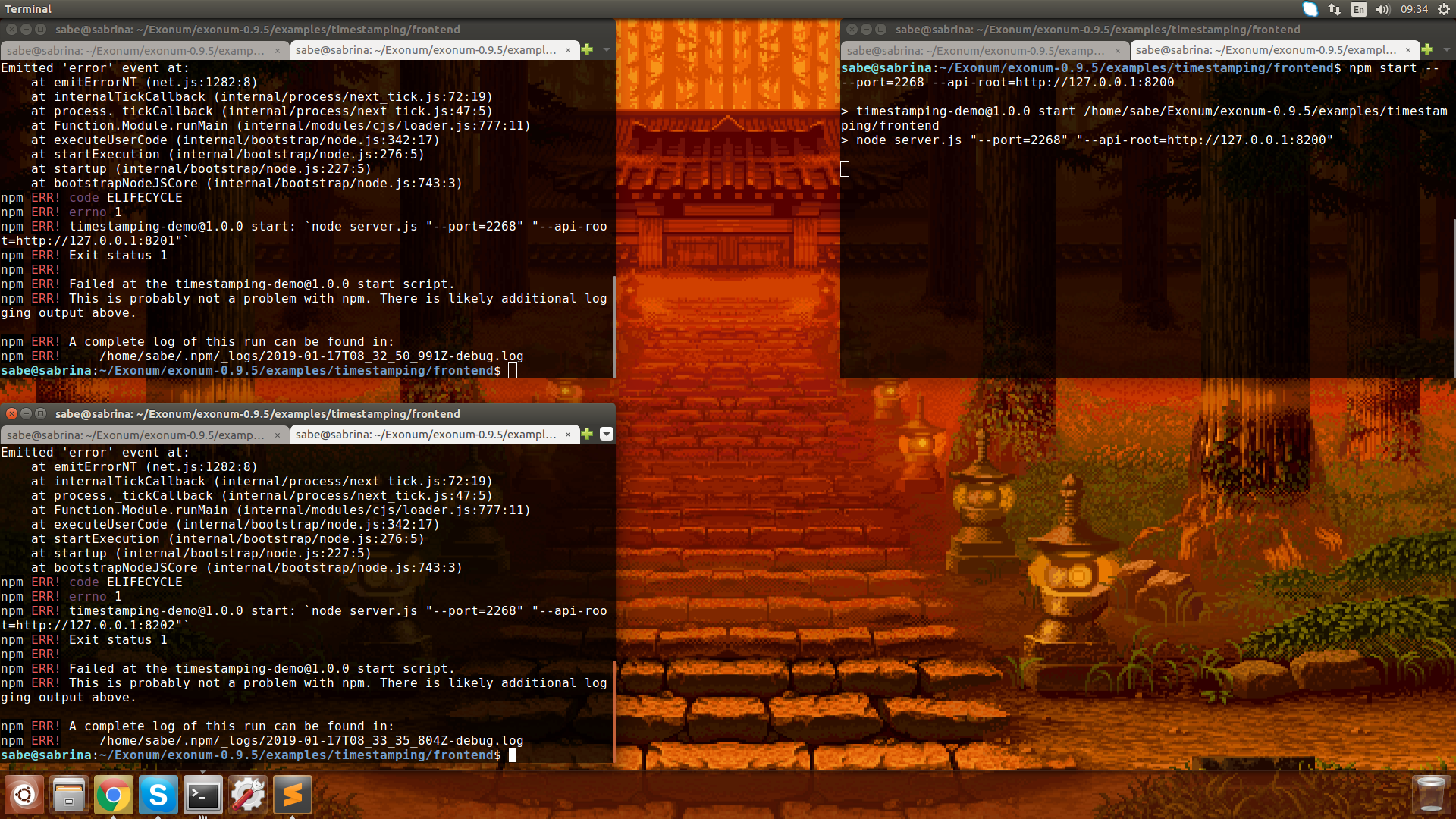 Timestamping Demo · Issue #1227 · exonum/exonum · GitHub